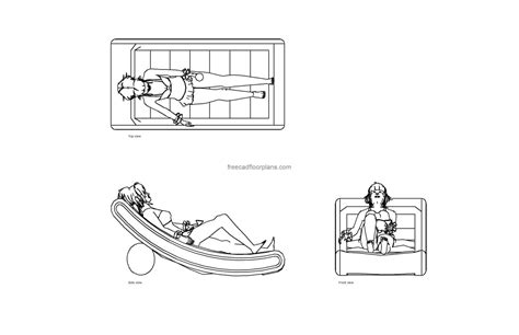 Swimming Pool Locker Room Free Cad Drawings