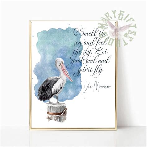 Emily Dickinson Poem Art Print Horse And Birds Watercolor Digital