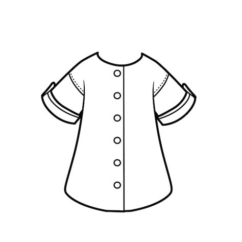 Dibujos Para Colorear De Camisas De Niña Dibujos Para Colorear Para