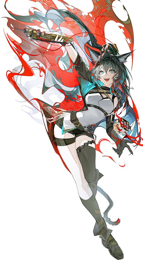 Blaze And Blaze The Igniting Spark Arknights Drawn By Duojji Danbooru