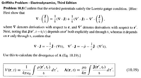 Solved Griffiths Problem Electrodynamics Third Edition