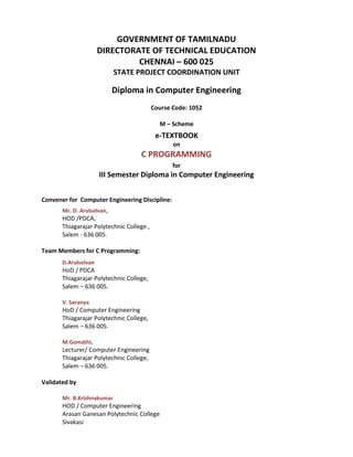 C Programming PDF