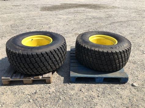 2 Titan Multi Trac 44x18 20 Nhs Tractor Tires Lot 2126 September