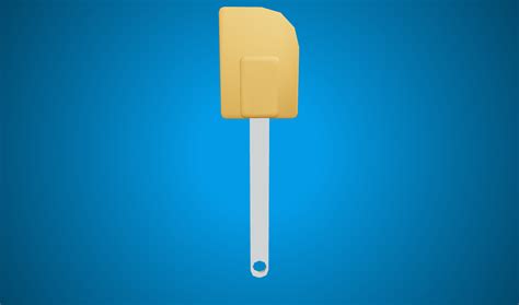 Rubber Spatula Free 3d Model By Milkandbanana Poly Pizza