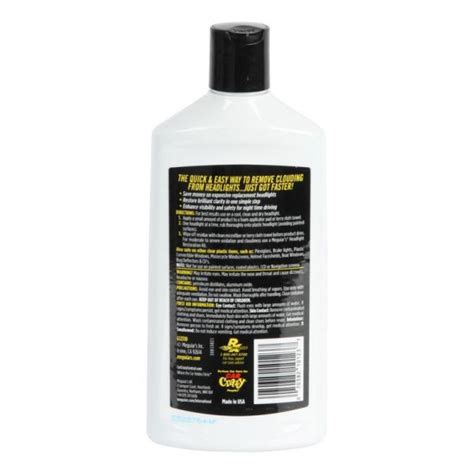 Plast X Clear Plastic Cleaner And Polish