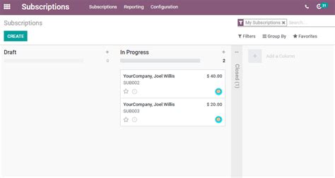 Benefits Of Odoo Subscription Module