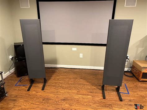 Magnepan Lrs Gray With Cherry Trim Local Boston Area Pickup For Sale Us Audio Mart