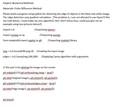 Solved Subject Numerical Methods Materials Finite