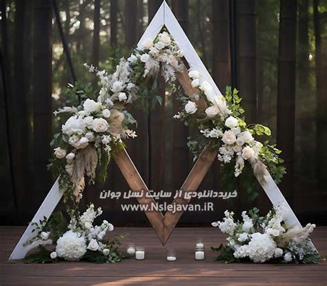 دانلود بک گراند باغ آتلیه و طاق گل آرایی عکاسی سایت نسل جوان