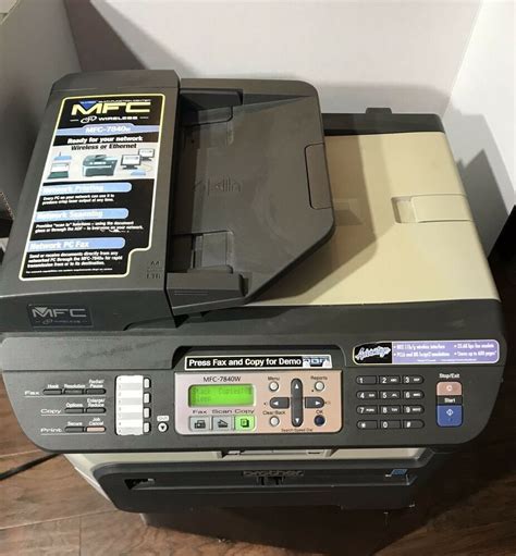 Brother MFC-7840W All-In-One Laser Printer Fax Scan Copy - Tested ...