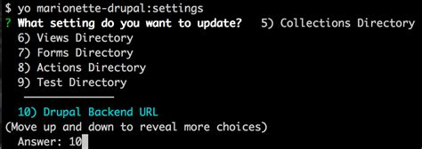 Github Enzolutionsgenerator Marionette Drupal Scaffold A Headless Drupal Backend Backbone