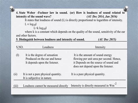 UNIT II ACOUSTICS PPT QA Pptx
