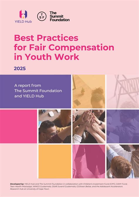 Best Practices For Fair Compensation In Youth Work Yield Hub