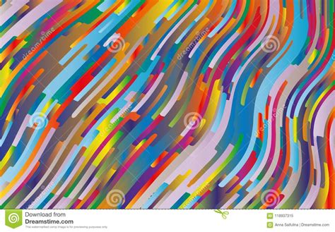 Minimal Design Bright Gradient Background Abstract Pattern With Wave Lines Vibrant Colorful