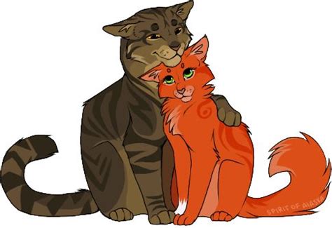 Brambleclaw And Squirrelflight By Spirit Of Alaska On Deviantart