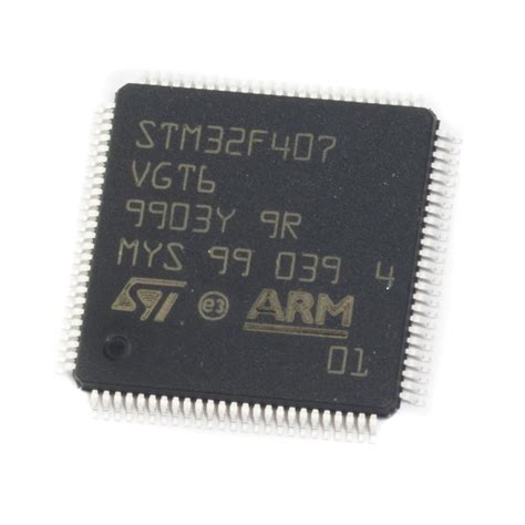 Stm32f407vgt6 Microcontroller Lqfp100 Dsp Fpu Arm Cortex M4 32 Bit Mcu