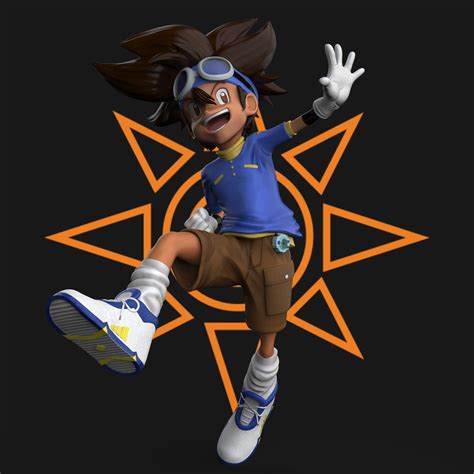 Digimon Adventure Tai Zbrushcentral