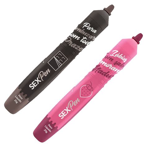 Sex Pen Caneta Comestível 20g Sex Candy Em 10x Sem Juros Miess