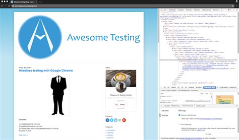 how to find and test css selector using chrome devtools awesome testing