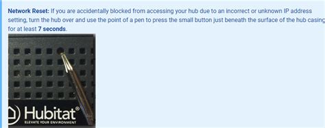 Cant Connect To Hub Novice Help Hubitat