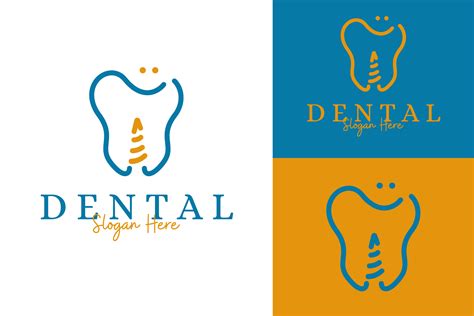 Abstract Dental With Tooth Decay Logo Graphic By Lodzrov · Creative Fabrica