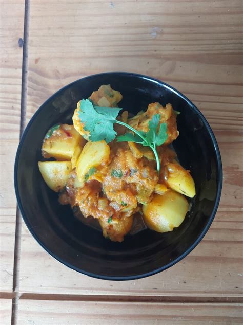 Aloo Gobi Recipe Card Indian Restaurant Recipes