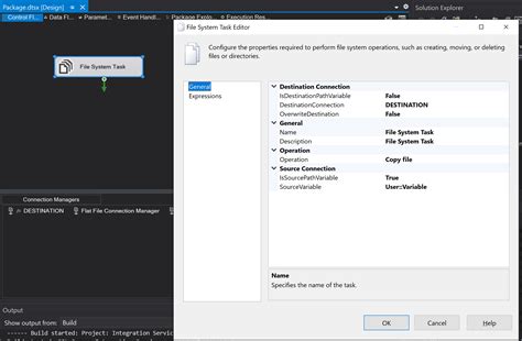 Ssis Access To The Path Zzfilepath Is Denied Stack Overflow