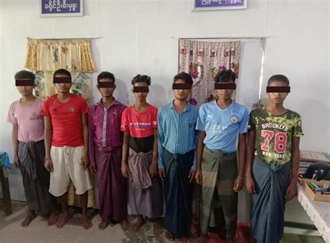 တောင်ကုတ်မြို့နယ်၌ ခိုးဝင် ဘင်္ဂါလီ အမျိုးသား ၇ ဦးအား ဖမ်းဆီးရမိ Myanmarnationalpost