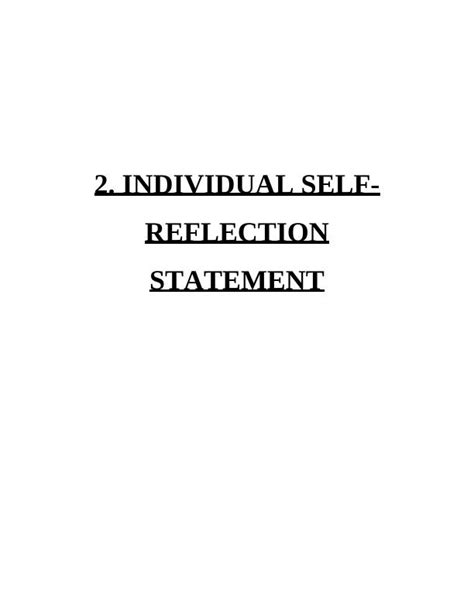 Self Reflection On Sales Management And Marketing Presentation Self Reflection On Sales Management And Marketing Presentation