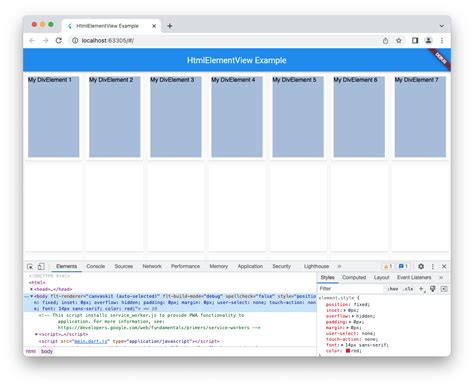 Maximum Number Of Active Htmlelementview In Canvaskit Web · Issue 113699 · Flutterflutter