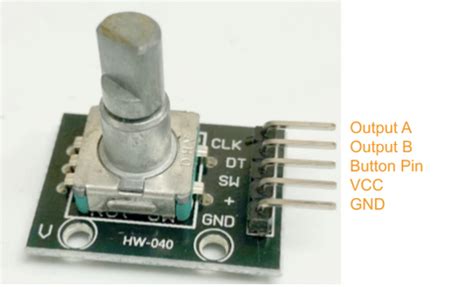 Rotary Encoder Module Learn At CAROBOT