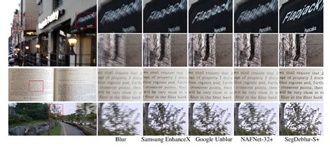 Figure 6 From Real World Efficient Blind Motion Deblurring Via Blur Pixel Discretization