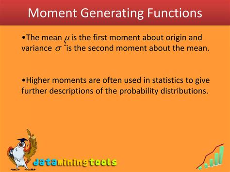 Moment Generating Functions Pptx