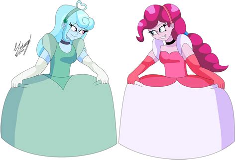 Mlp Eg Oc And Pinkie Pie Cinderella Birthday By Denisseguadiana On