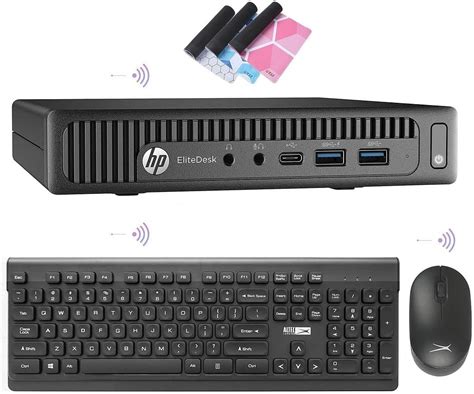 HP EliteDesk 800 G2 Refurbished Tiny Desktop Computers Mini PC I3 Micro 16GB Ram 256GB SSD AX210