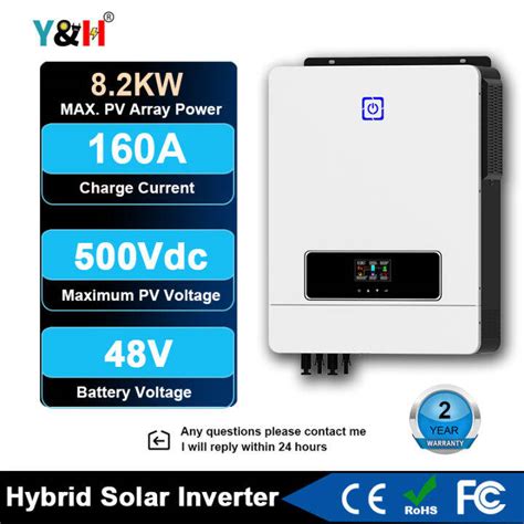 Yandh 82kw Onoff Grid Solar Hybrid Inverter Built In 160a Charge