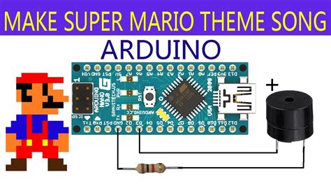 Make Super Mario Theme Song Super Mario Theme Song Arduino And Piezo