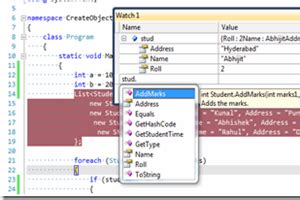 Tips You Should Know About Watch Window While Debugging In Visual Studio CodeProject