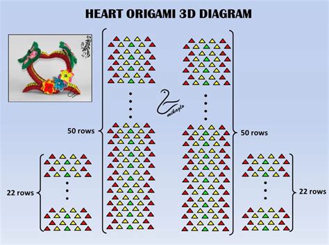 Pin Van Lot Crea 🌞 Op L 3d Origami Patterns Only Diagram 3d Origami Origami Diagrammen
