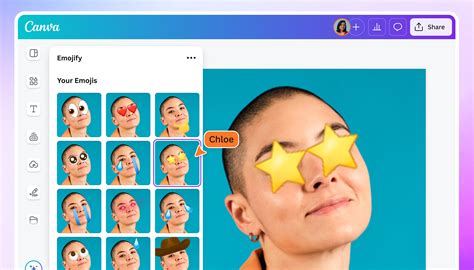 表情包emoji表情包制作 Canva可画