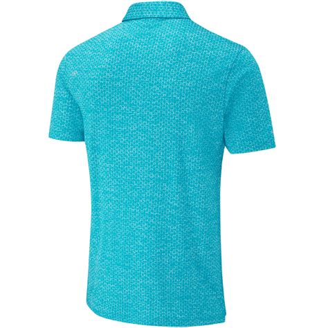 Ping 2026 Rafe Golf Polo Shirt Turquoise Hotgolf