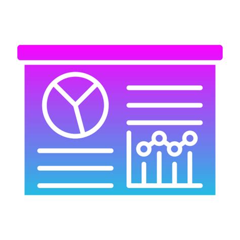 Data Visualization Generic Gradient Fill Icon