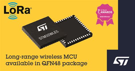 world s first lora enabled soc comes in 48 pin package