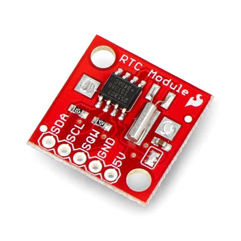 Buy Rtc Ds1307 I2c Real Time Clock Battery Botland Robotic Shop