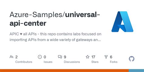 universal api center labs import from azure apim import from azure apim