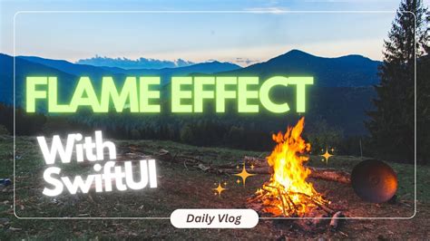 You Wont Believe This Flame Effect With Swiftui Hack Youtube
