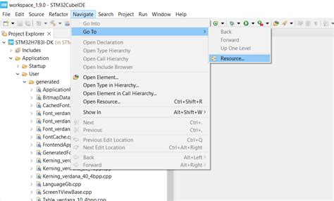 Solved How Can I Create A Touchgfx Project With The Stm32 Stmicroelectronics Community