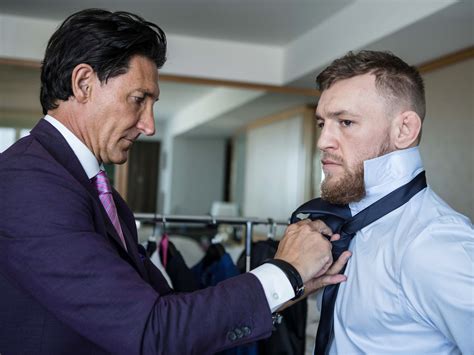 Notorious Fighter Conor Mcgregor Partners With Bespoke Clothiers David