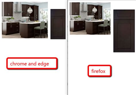 Html Image Acts Differently On Firefox Stack Overflow