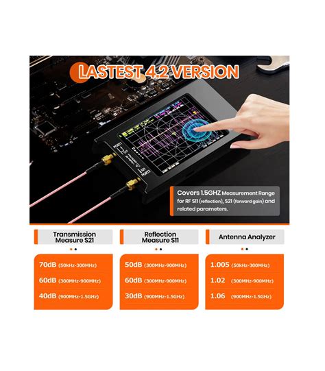 Nanovna H4 Vector Network Analyzer Hamparts Shop